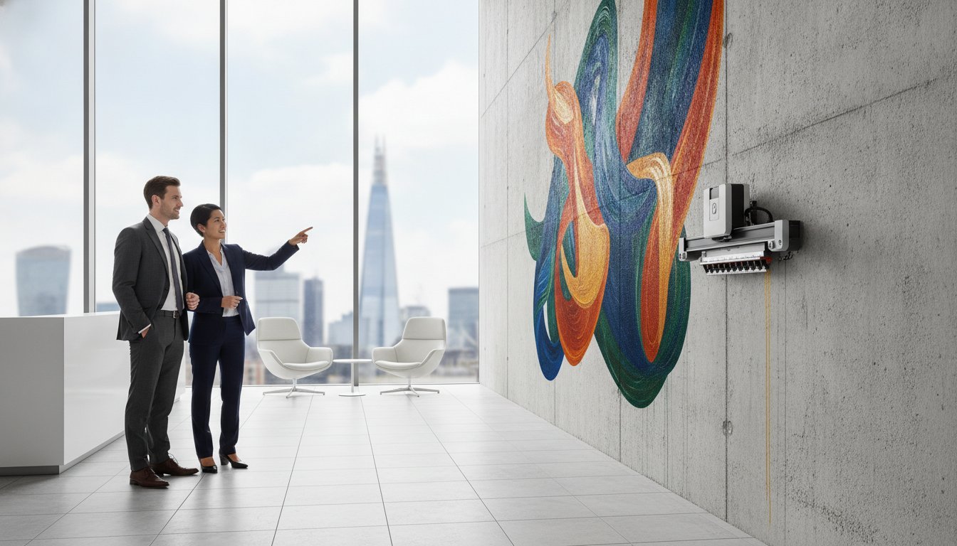 Can You Print on a Concrete Wall? The Professional UK Guide